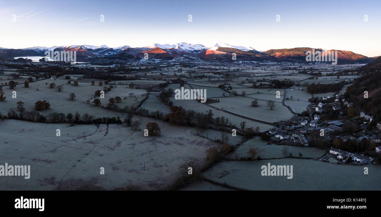 Aerial view of keswick hi-res stock photography and images - Alamy