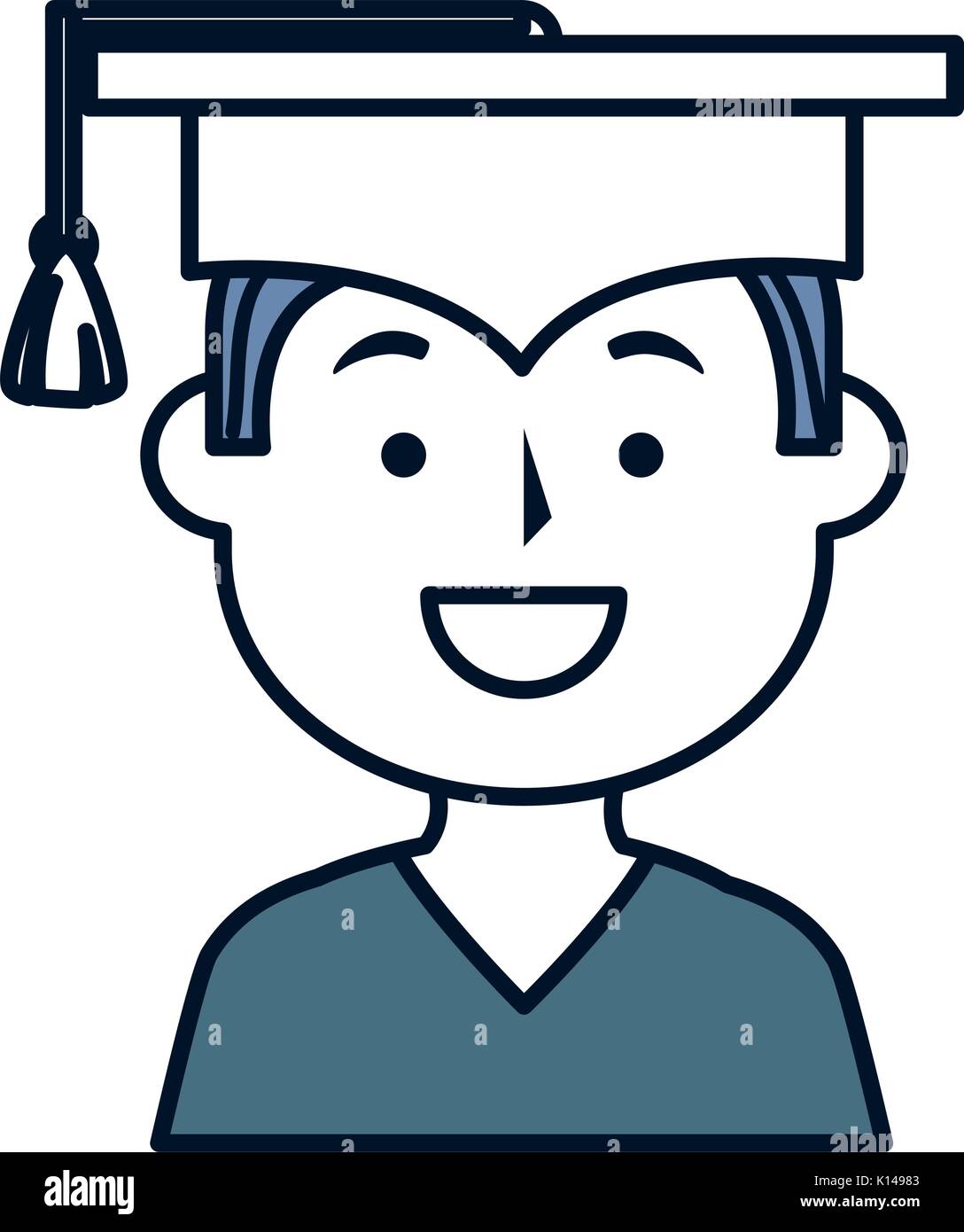 boy graduated avatar character Stock Vector Image & Art - Alamy