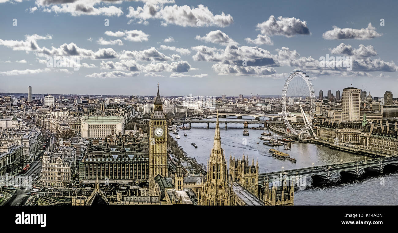 Victoria London Skyline Stock Photos & Victoria London Skyline Stock ...