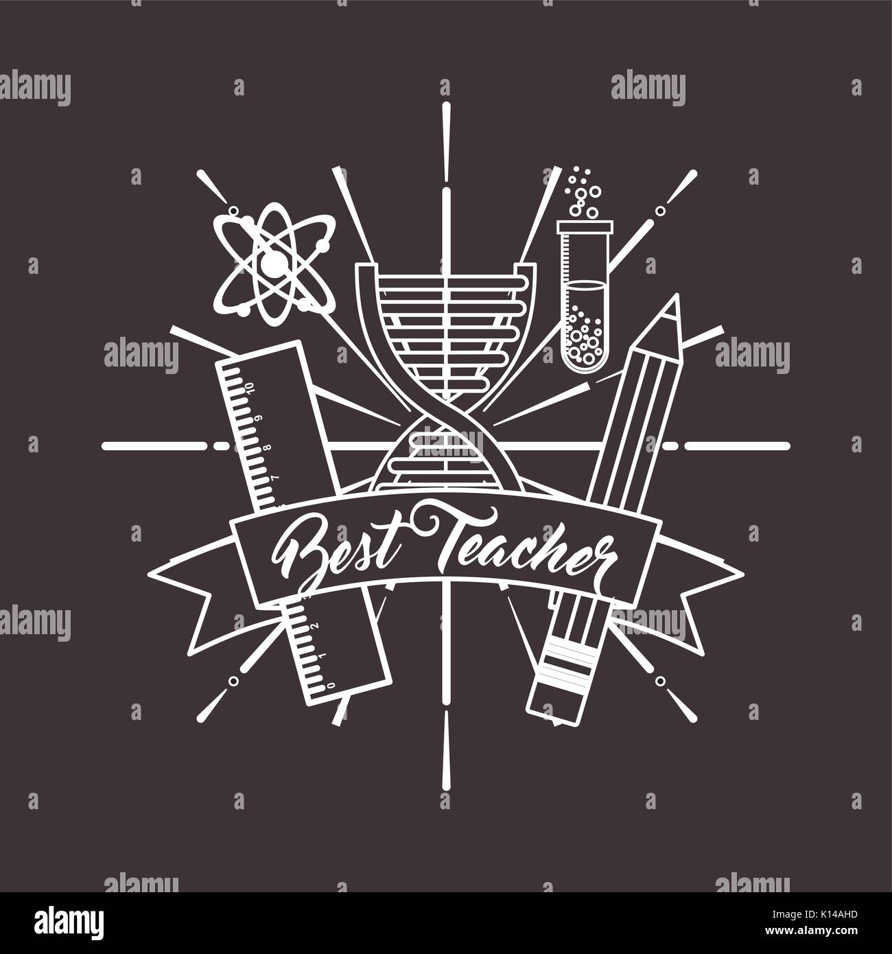 best teacher design Stock Vector Image & Art - Alamy