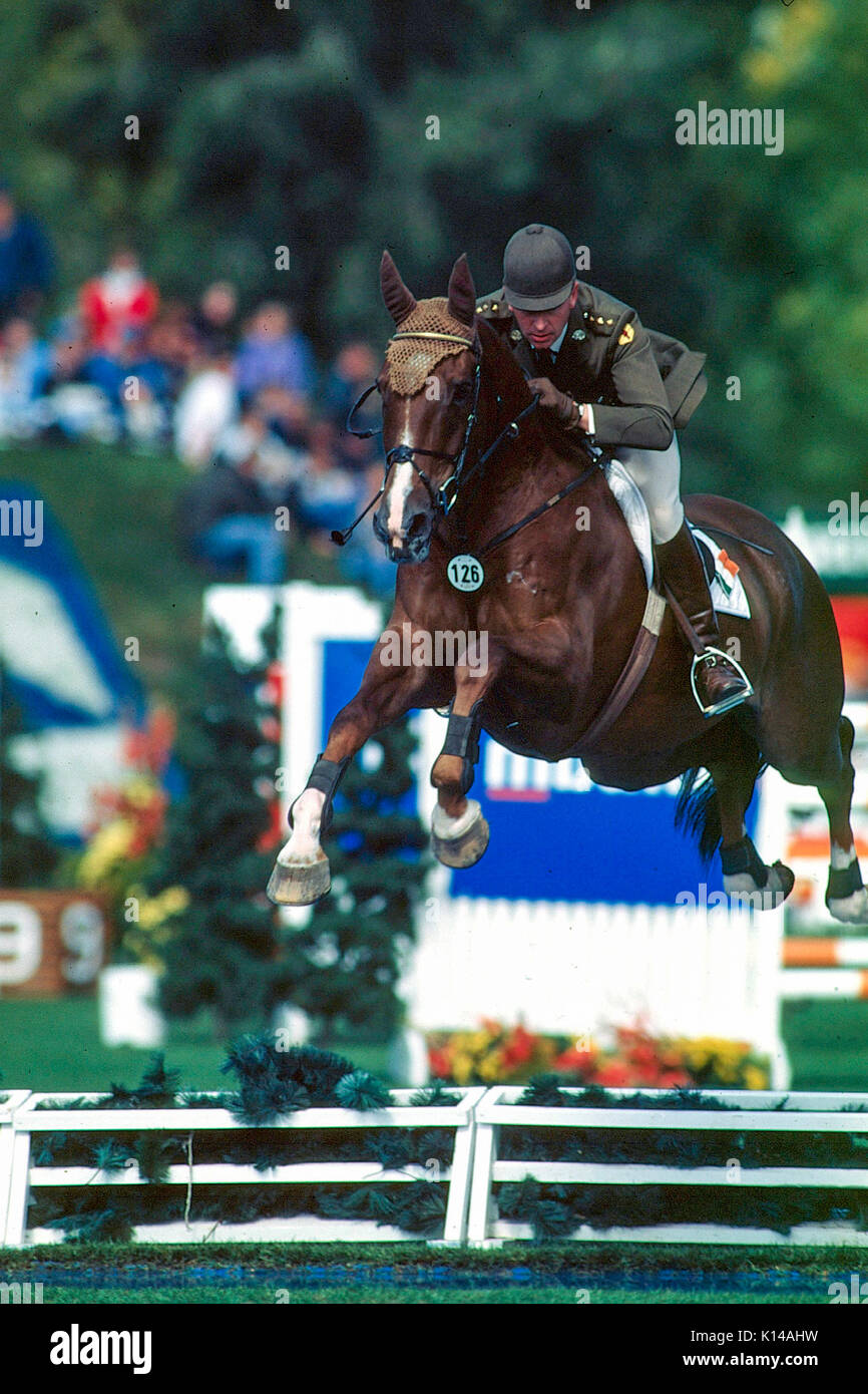 CSIO Masters, Spruce Meadows, September 1997, Capt. John Ledingham (IRE ...