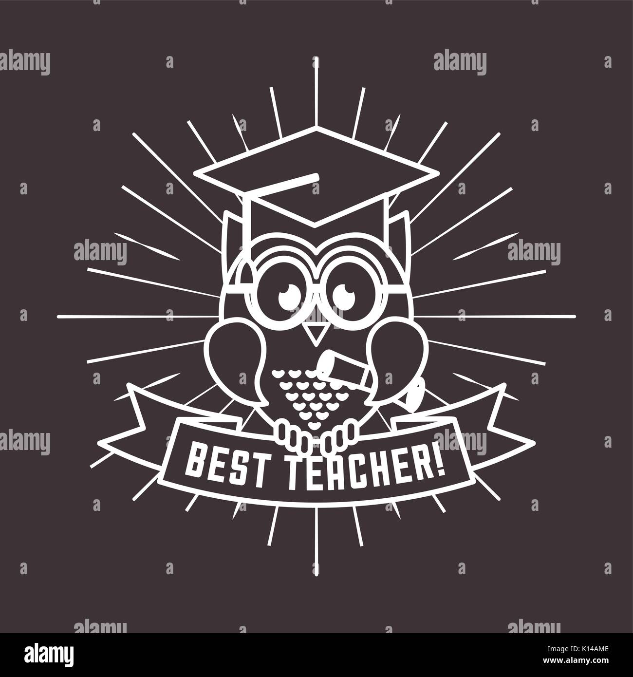 best teacher design Stock Vector Image & Art - Alamy