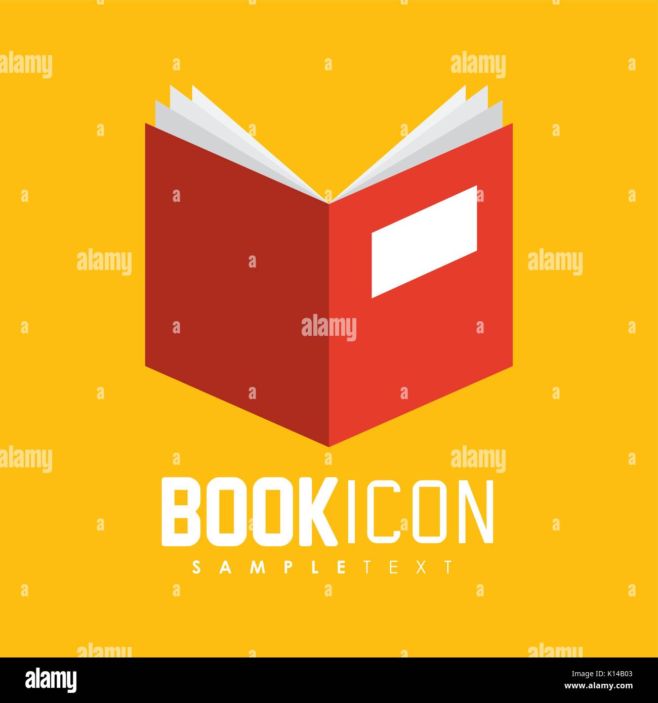 book icon design Stock Vector Image & Art - Alamy