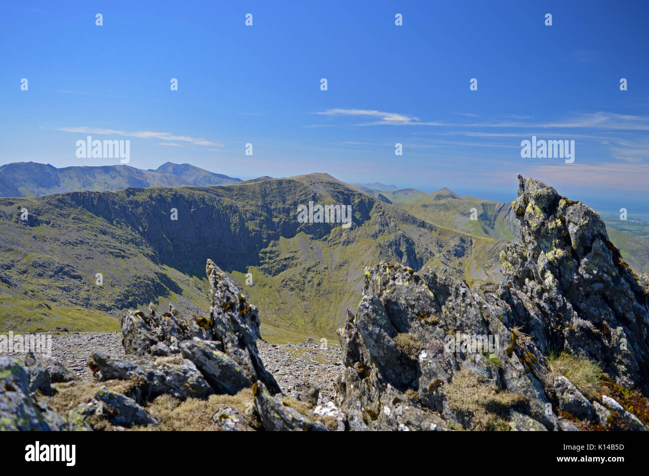 Carneddau Mountains Snowdonia National Park Stock Photo - Alamy