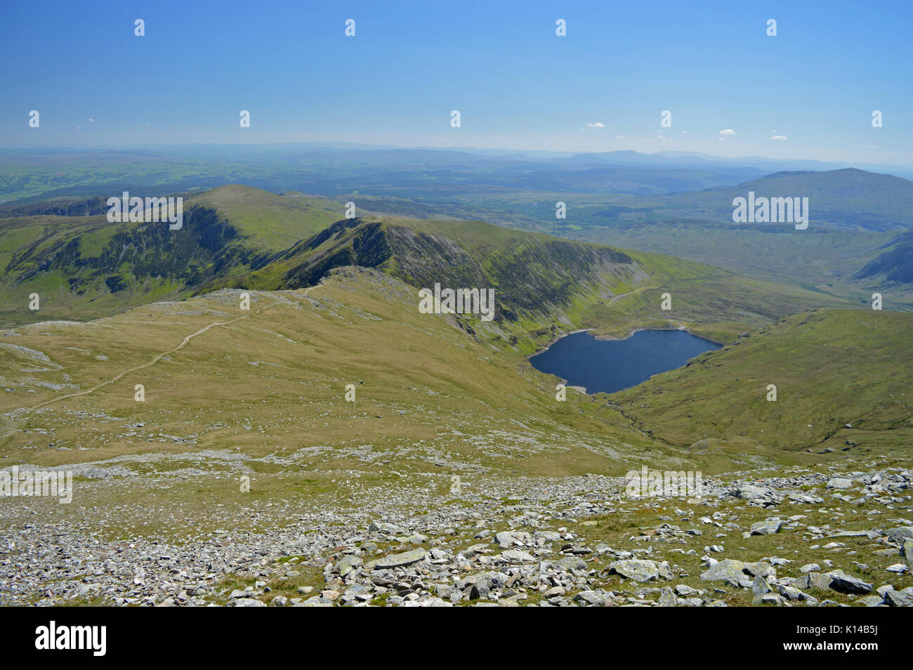 Carnedd Llewelyn in the Ogwen Valley Stock Photo - Alamy
