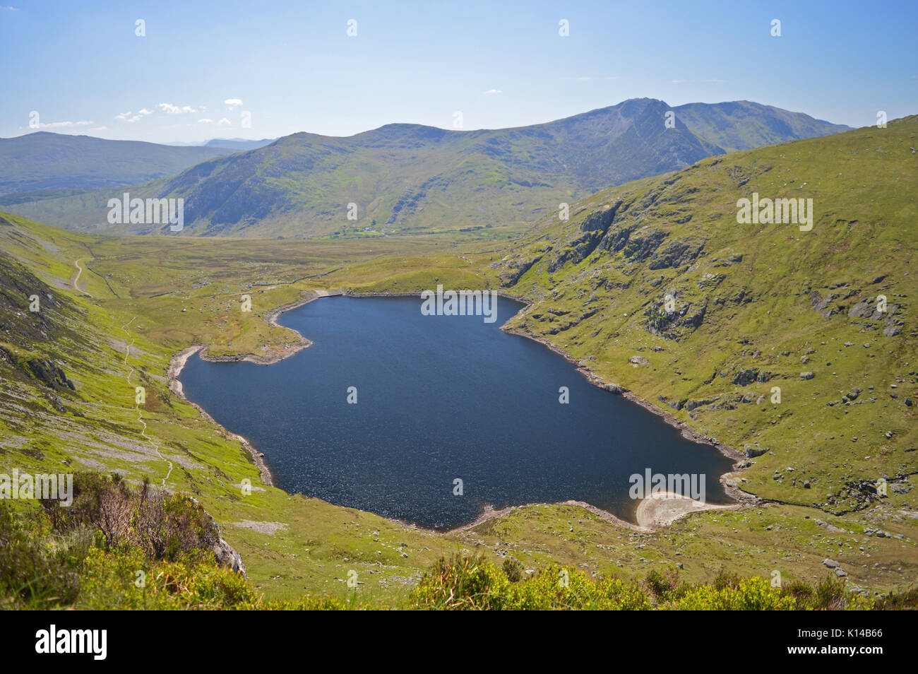 Carnedd Llewelyn in the Ogwen Valley Stock Photo - Alamy