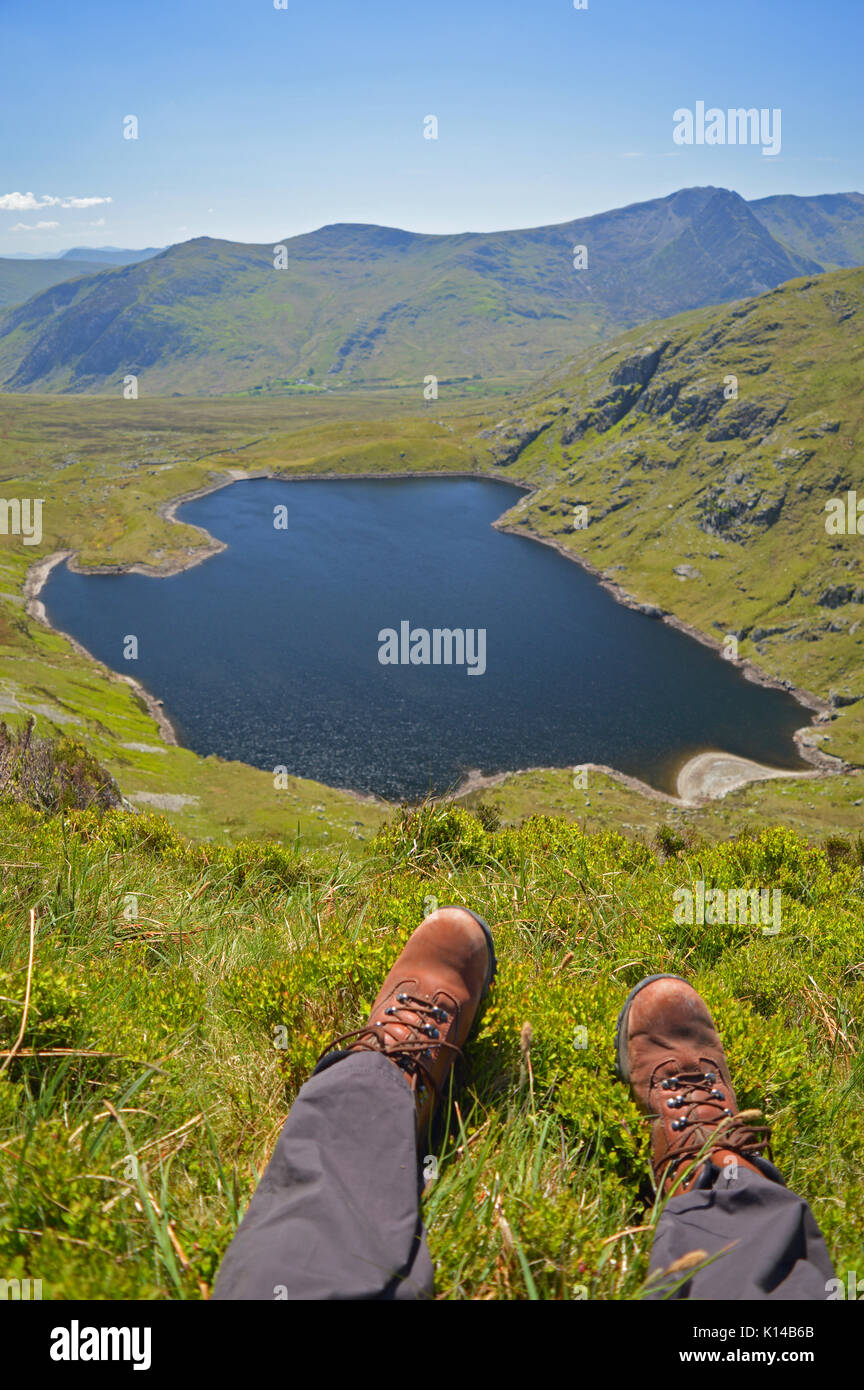 Carnedd Llewelyn in the Ogwen Valley Stock Photo - Alamy