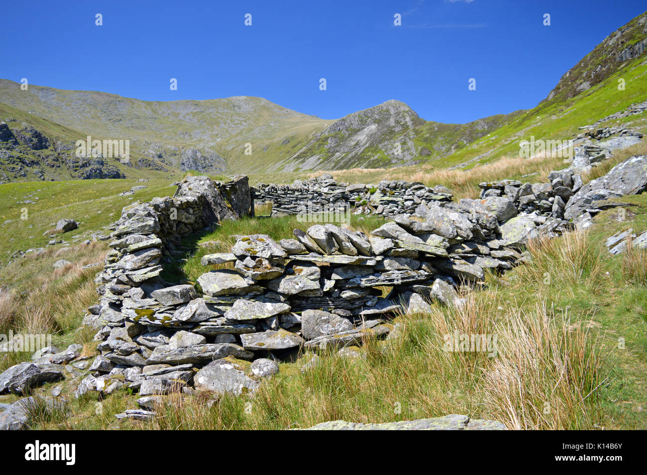 Carnedd Llewelyn in the Ogwen Valley Stock Photo - Alamy