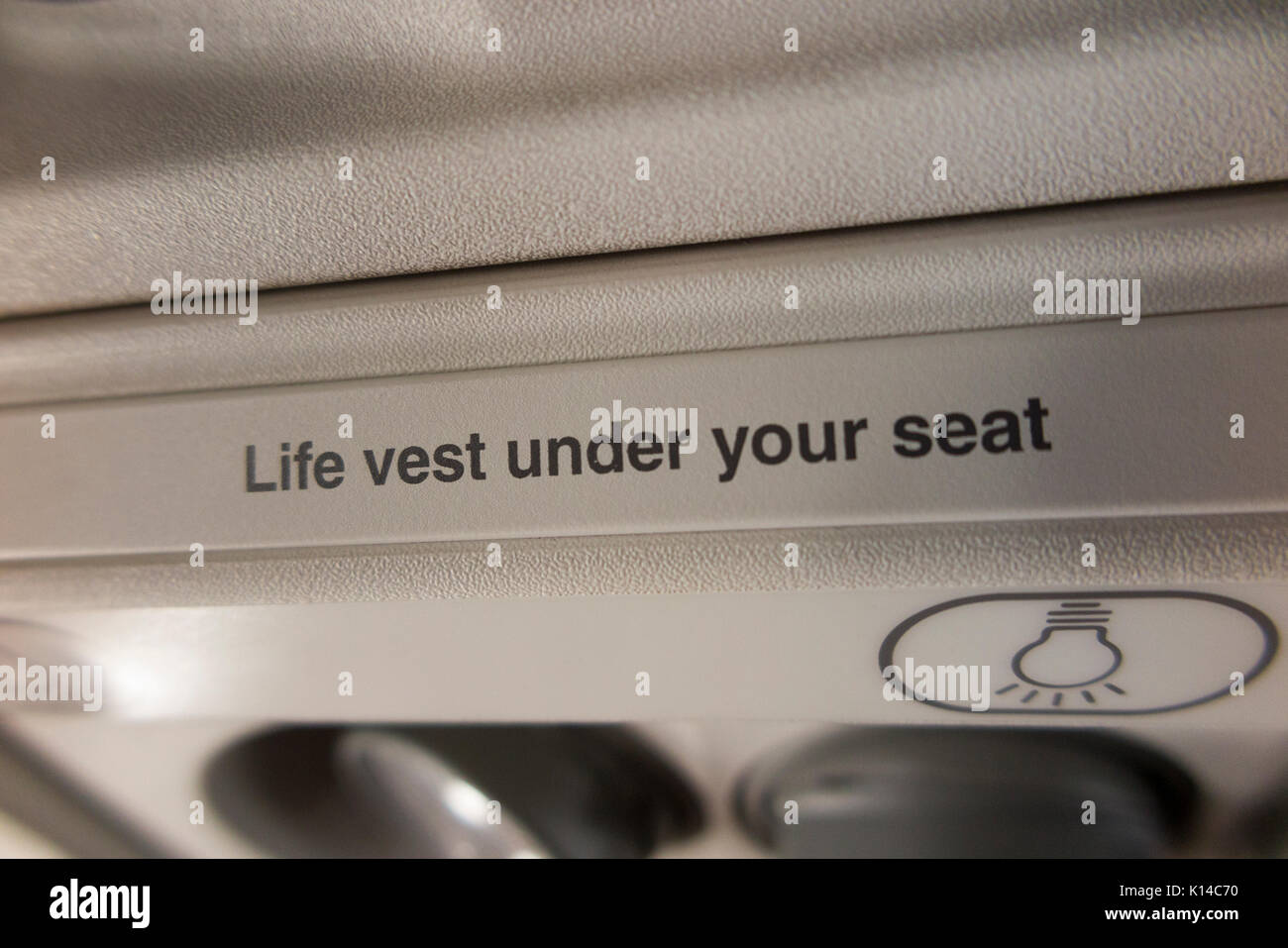 Life jacket plane High Resolution Stock Photography and Images - Alamy