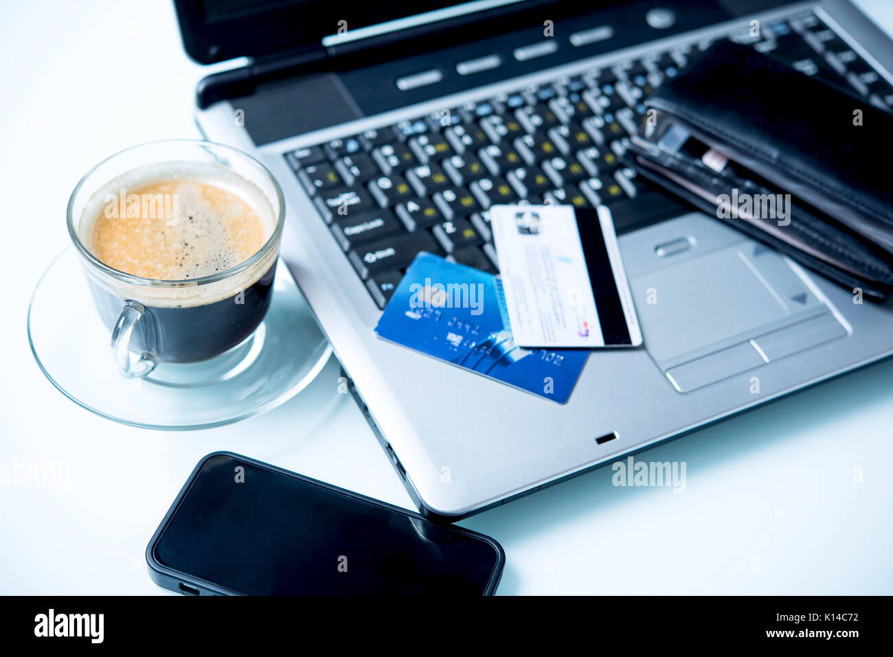 modern mobile office Stock Photo - Alamy