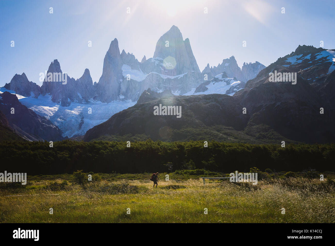 Fitz roy mountain range hi-res stock photography and images - Alamy