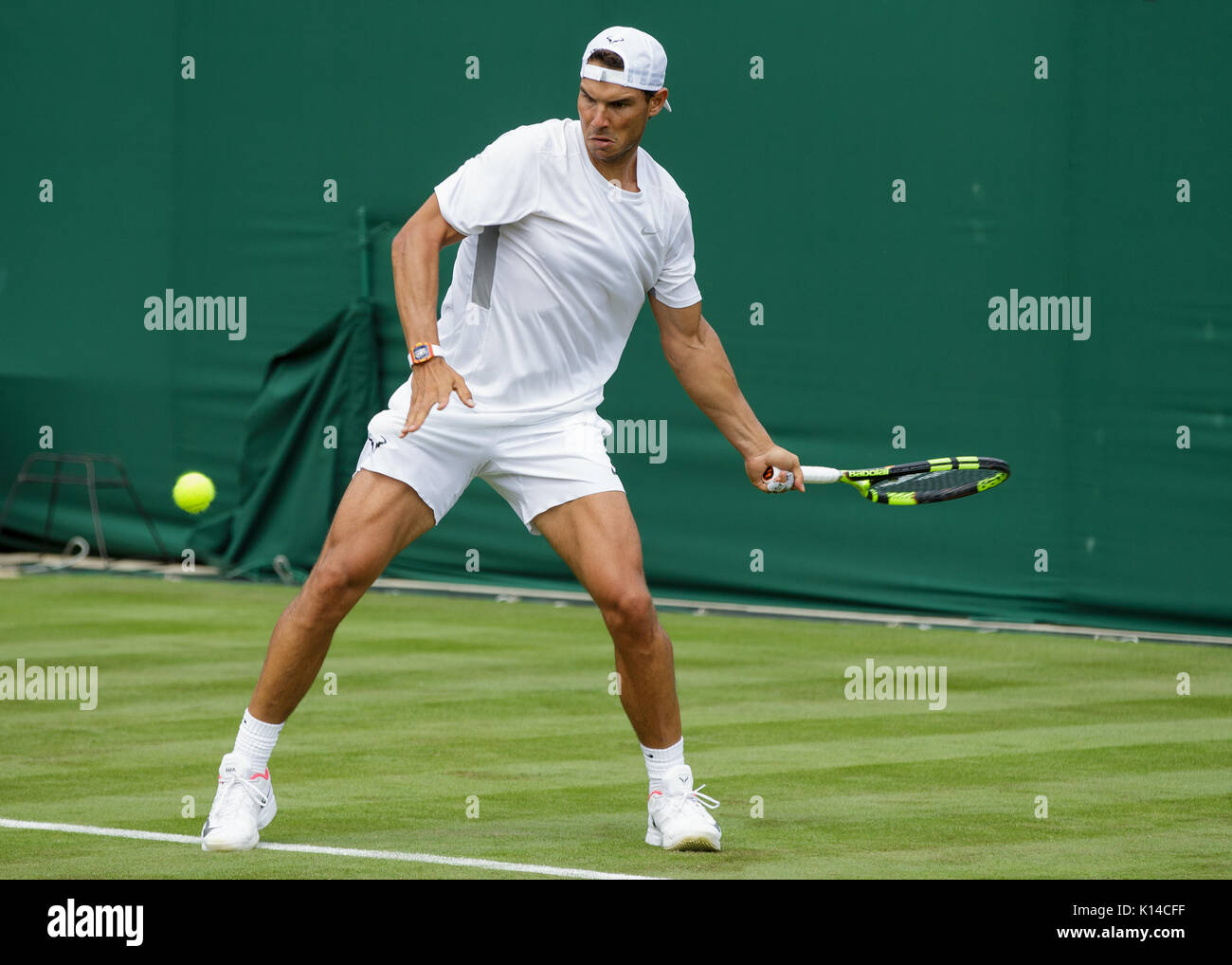Rafael nadal wimbledon hi-res stock photography and images - Alamy