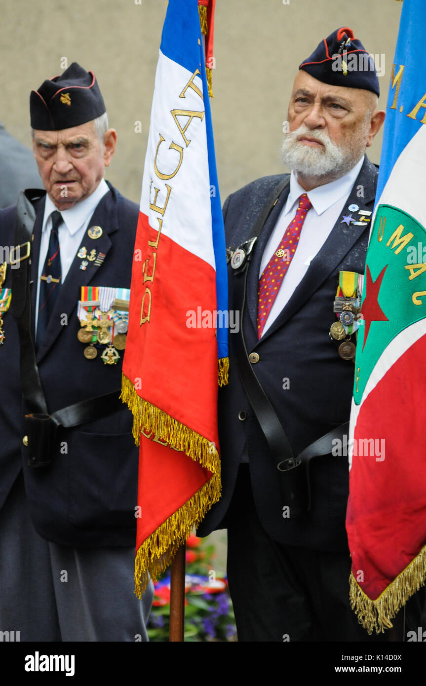 Veterans attend ceremony held for the 73rd anniversary of Montluc ...