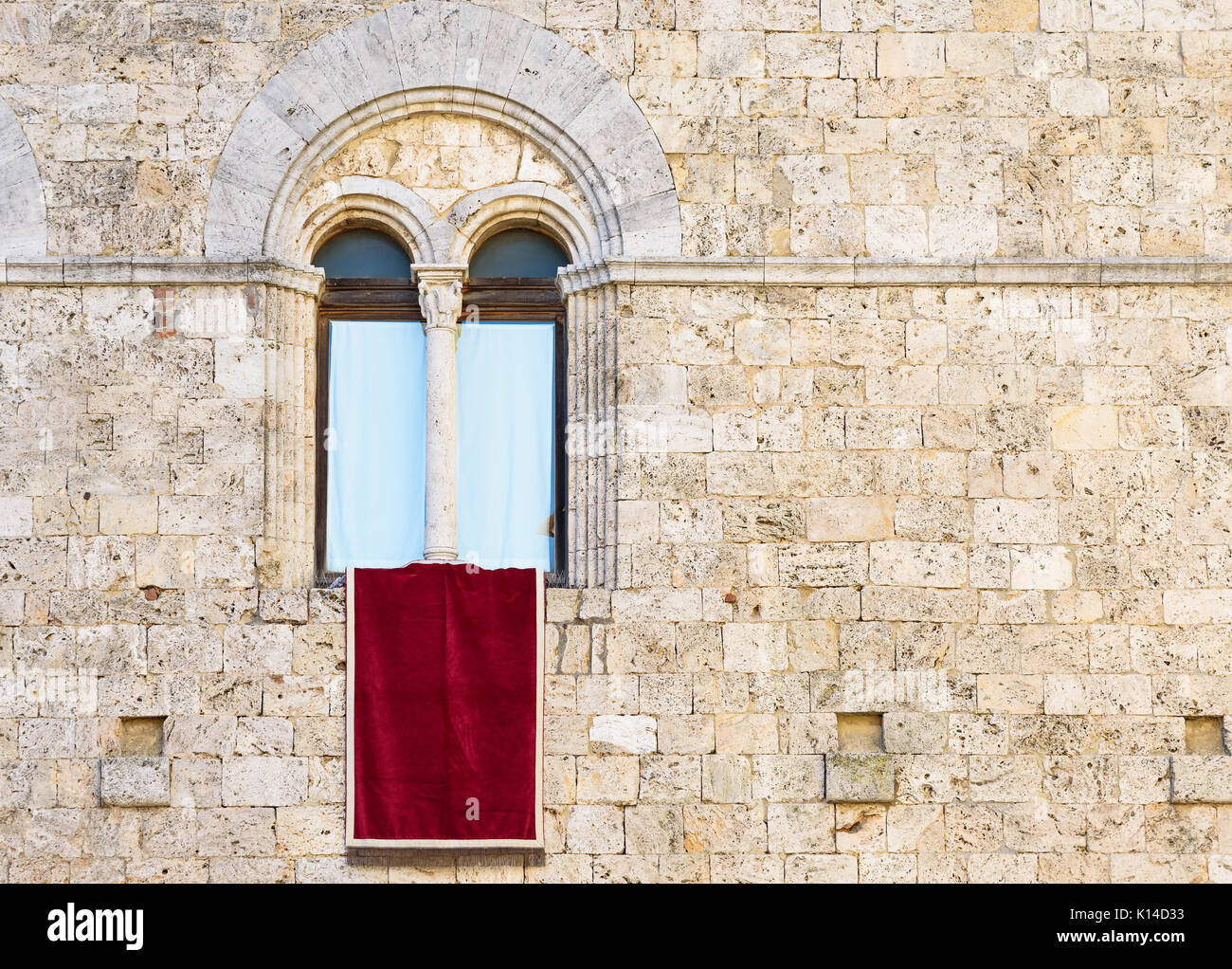 ancient window in tuscany, italy Stock Photo - Alamy