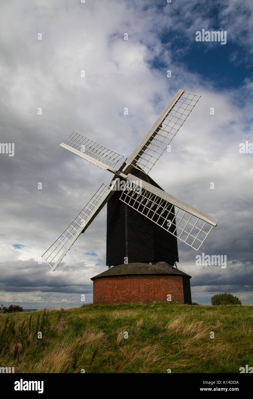 Windmill at Brill in Buckinghamshire which is a post mill style of ...