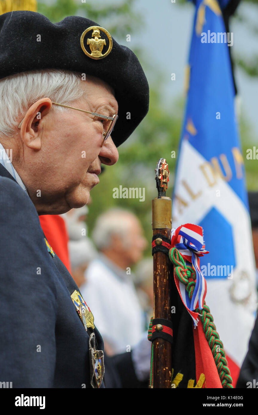 Veterans attend ceremony held for the 73rd anniversary of Montluc ...