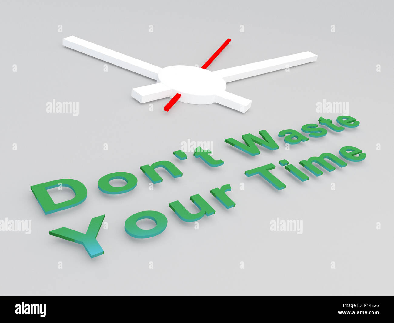Dont Waste Your Time High Resolution Stock Photography and Images - Alamy