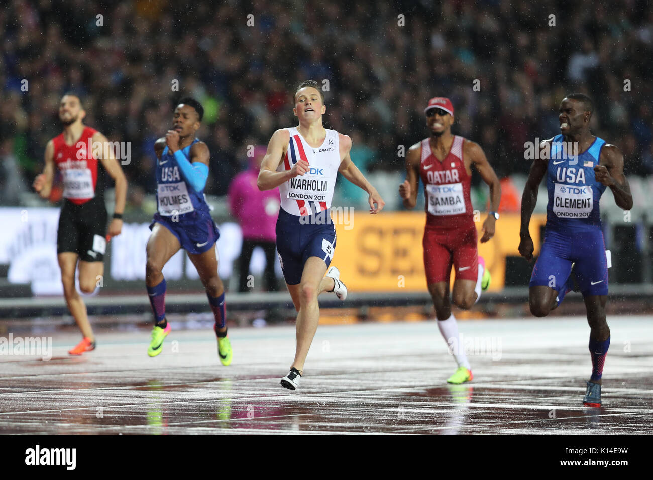 Kerron CLEMENT (United States of America), Karsten WARHOLM (Norway ...