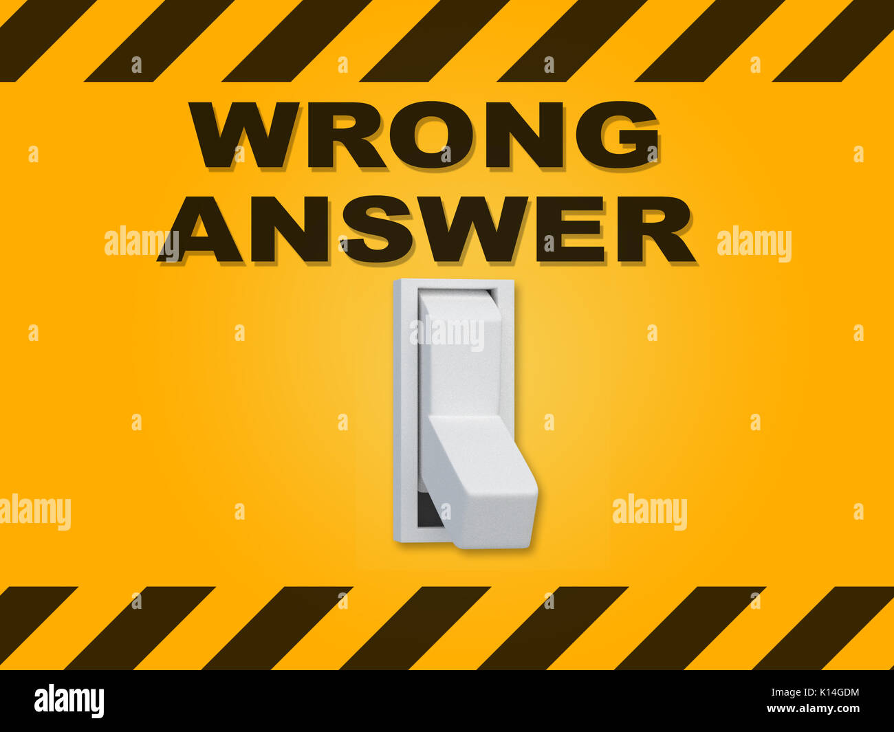 Wrong answer hi-res stock photography and images - Alamy