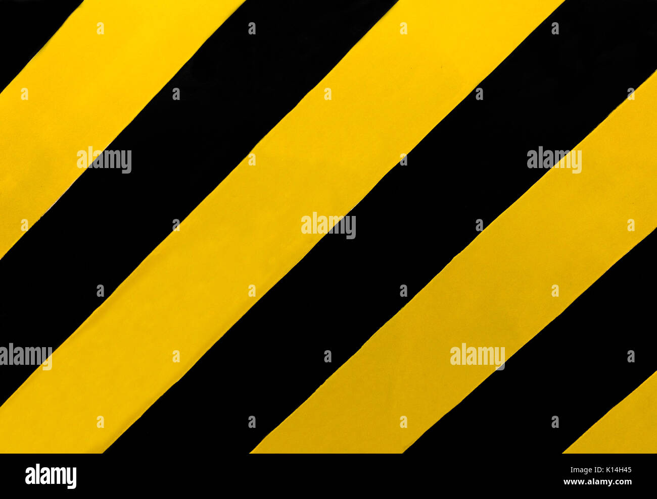 Traffic Sign A Rectangular Sign With Diagonal Yellow And Black Stripes