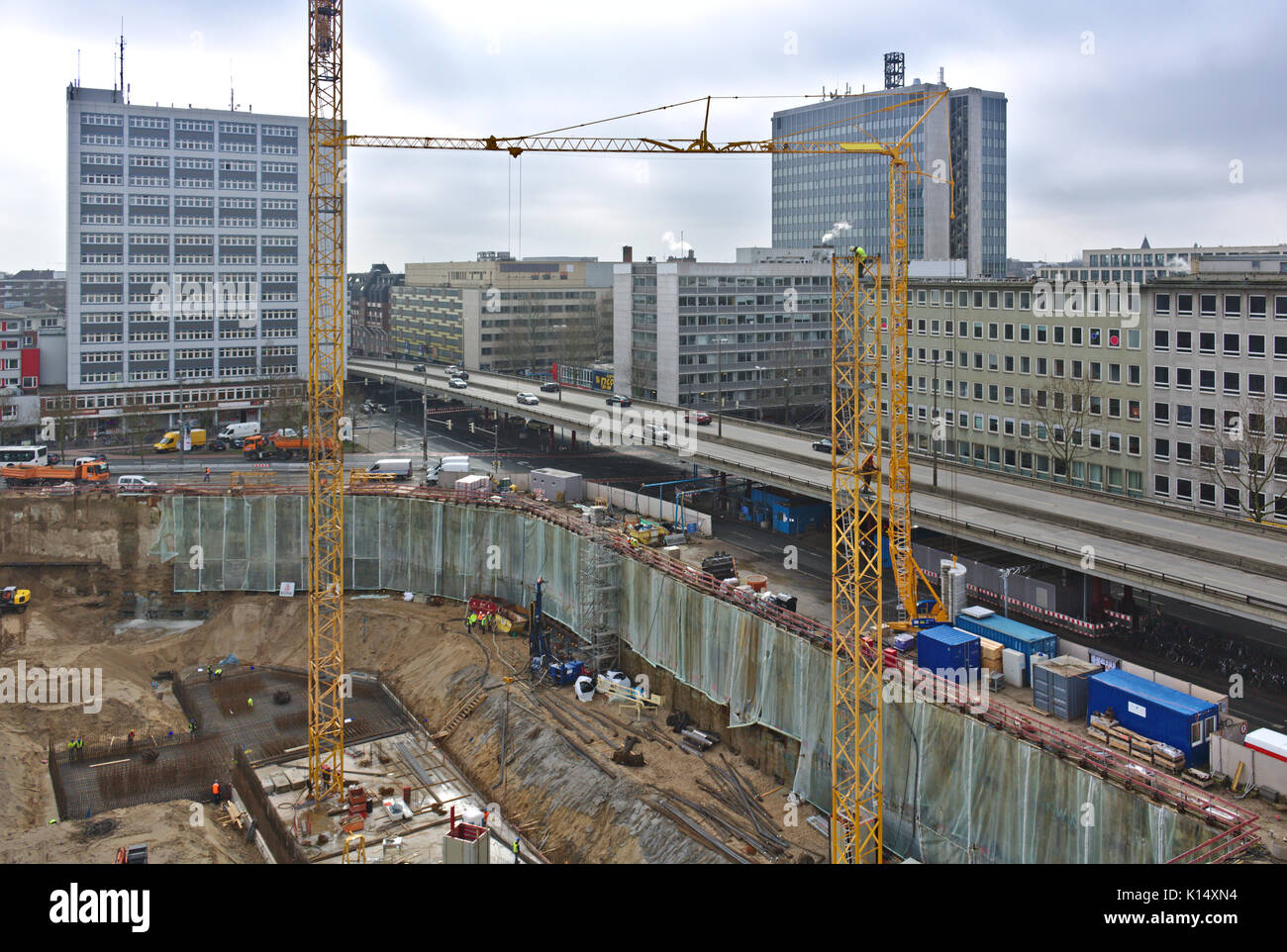 Excavation development hi-res stock photography and images - Alamy