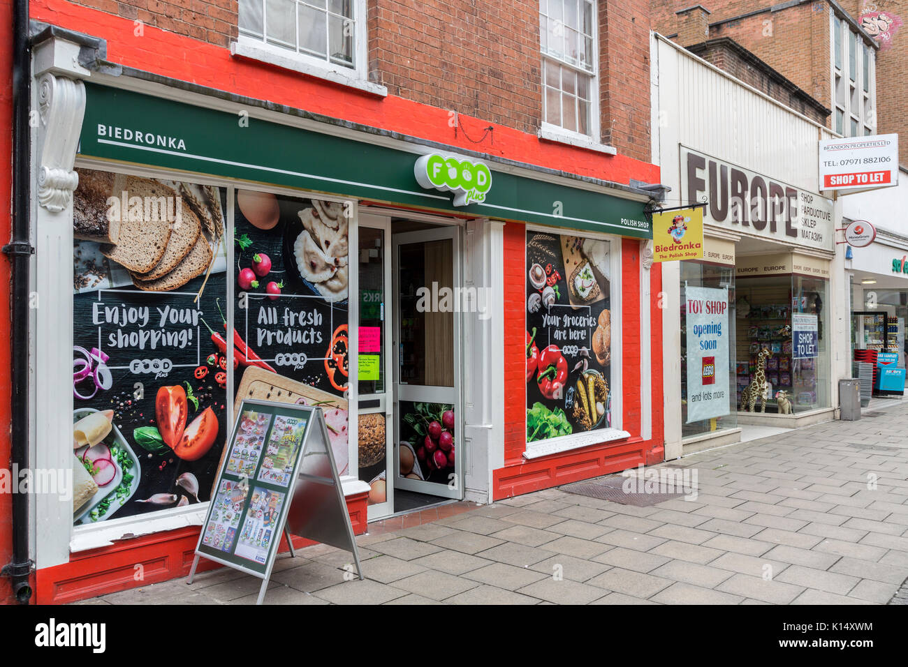 Hereford town centre hi-res stock photography and images - Alamy