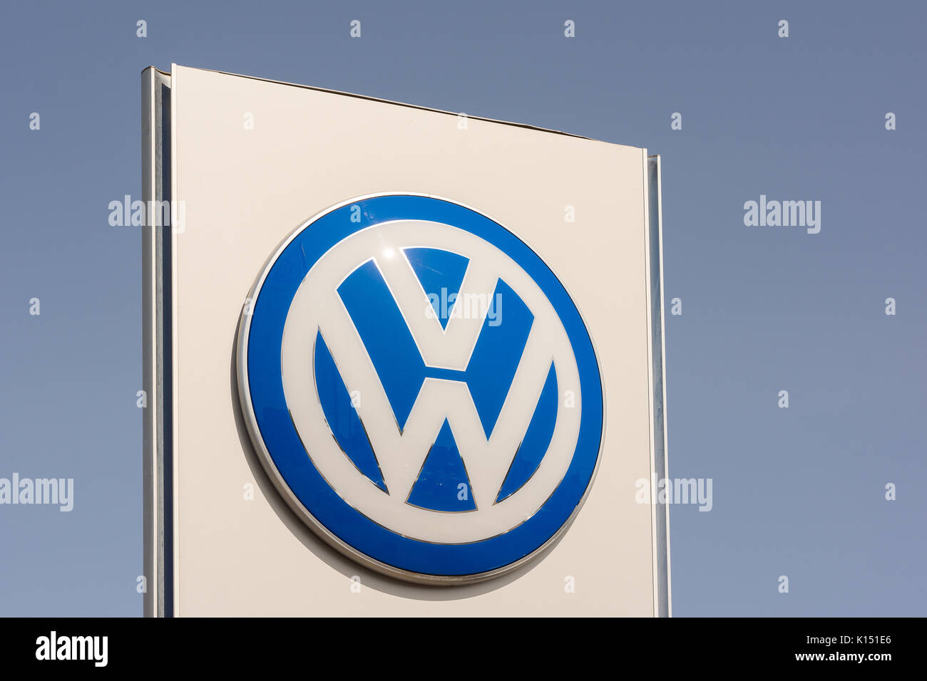 Volkswagen sign hi-res stock photography and images - Alamy