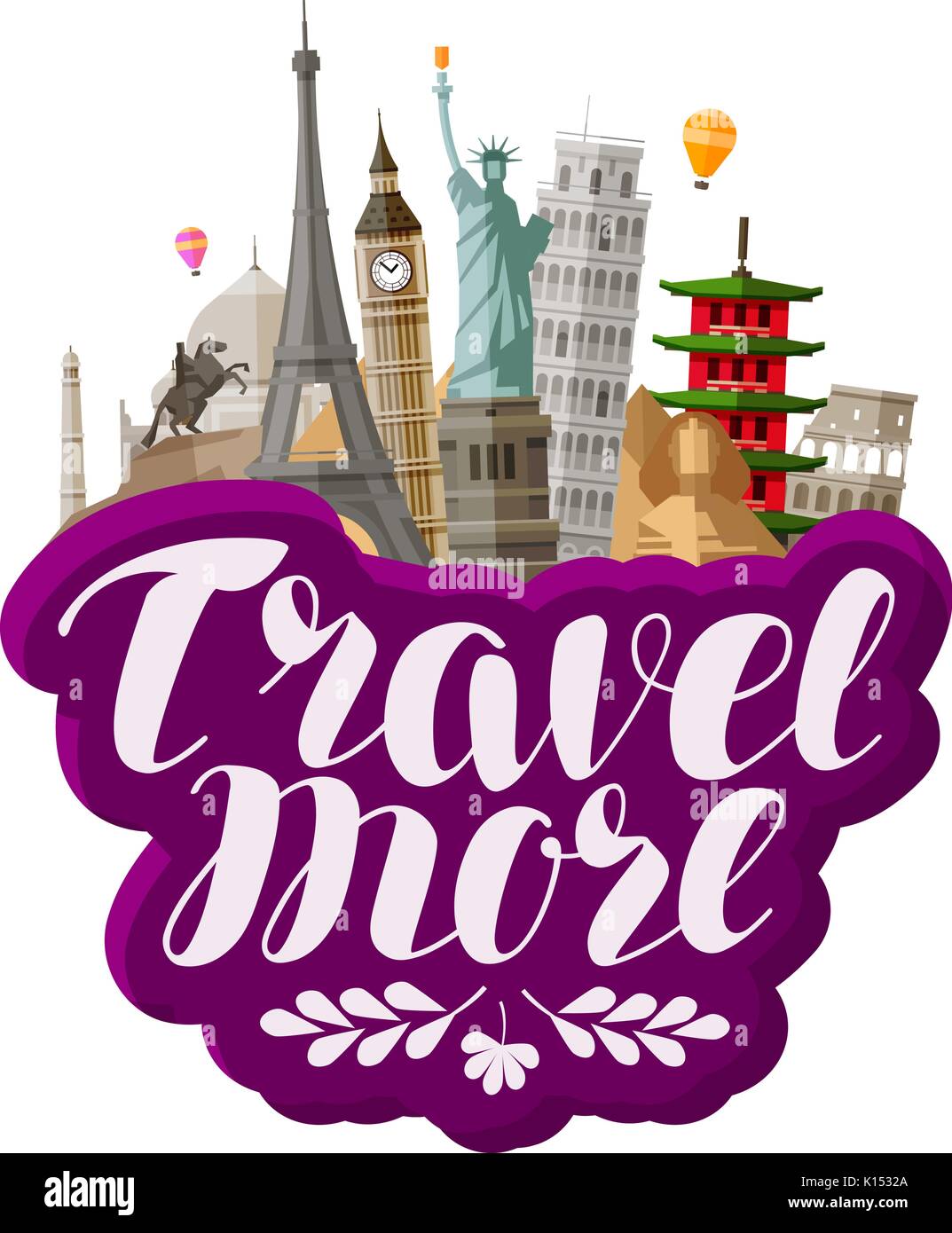 World famous landmarks hi-res stock photography and images - Alamy