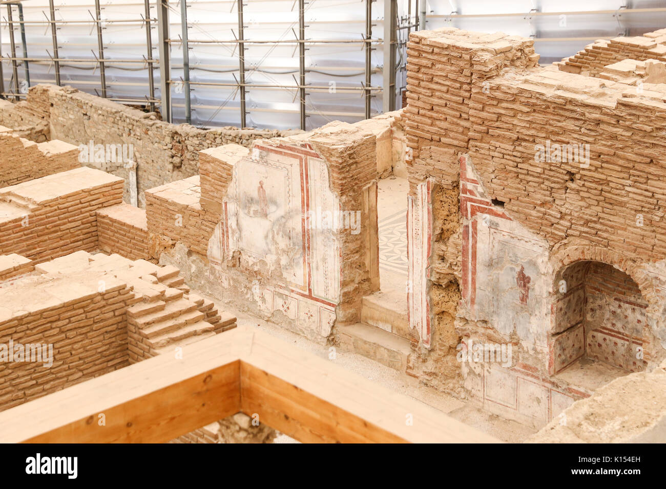 Terrace Houses in Ephesus Ancient City, Izmir, Turkey Stock Photo - Alamy
