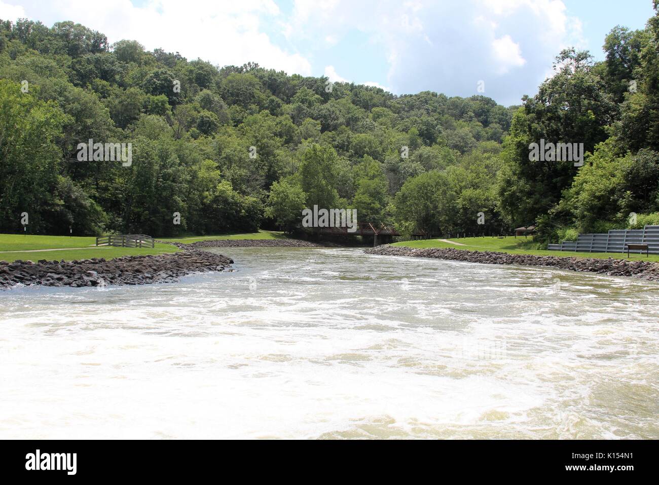 Some of the parks and the landscapes along with creek and lakes in Ohio ...