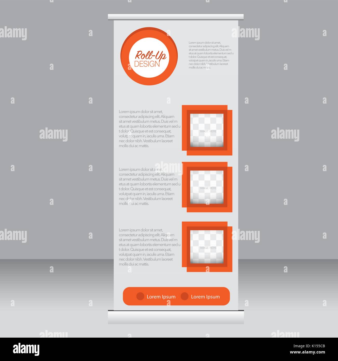 Roll up banner stand template. Abstract background for design, business ...