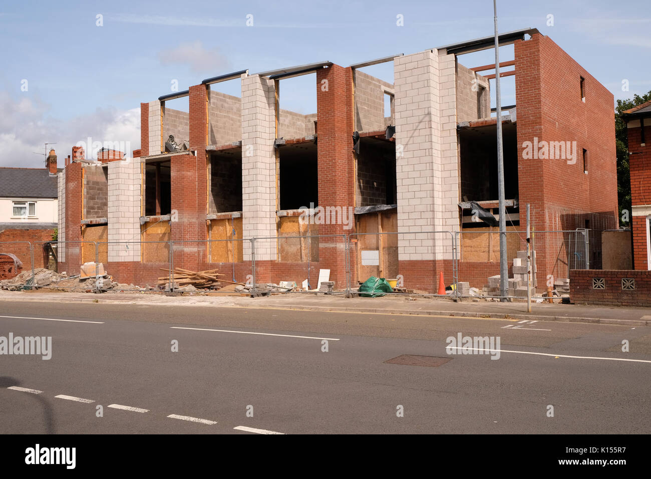 24th August 2017 - Construction project stopped part way through due to ...
