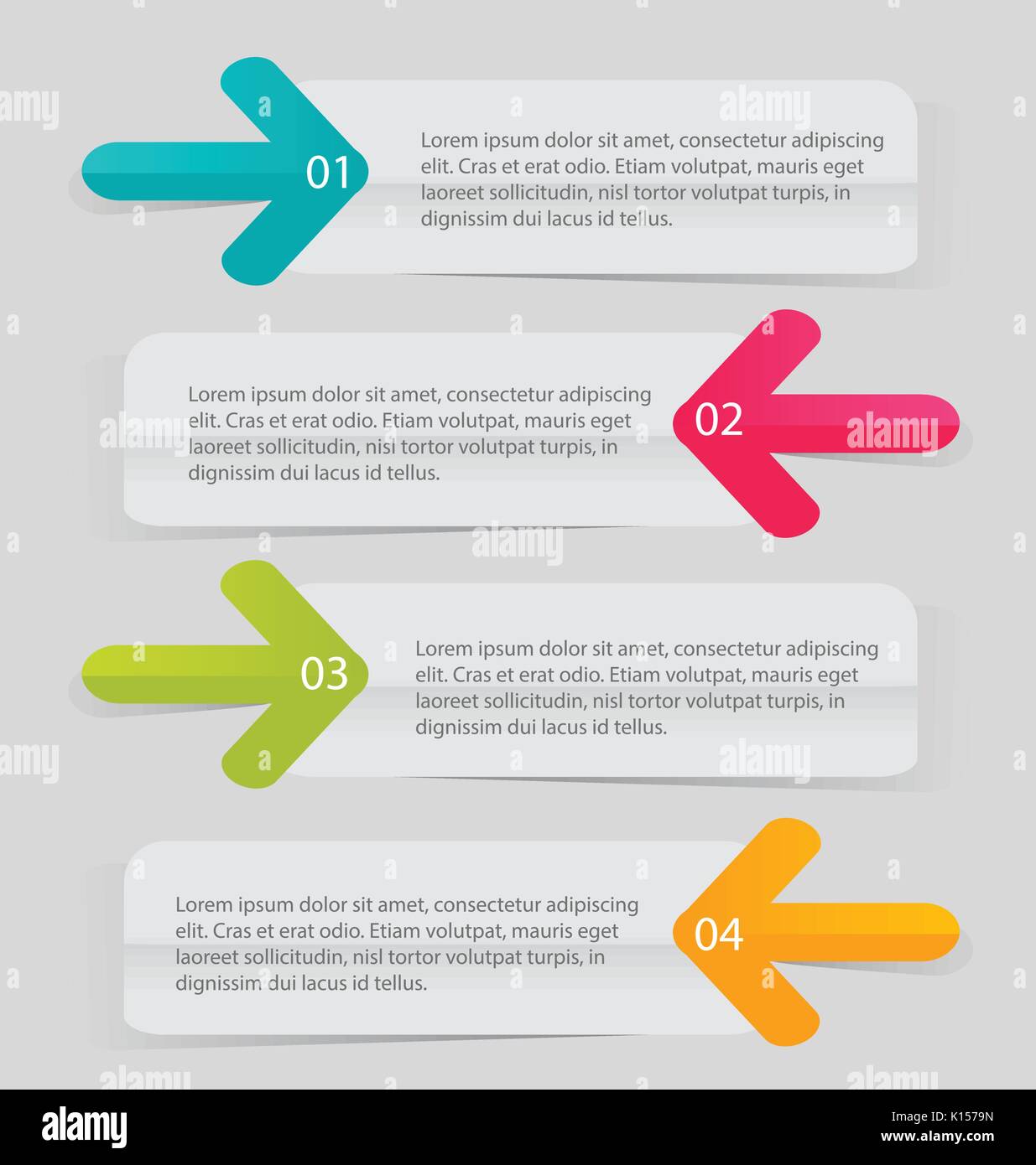 Arrows for infographics hi-res stock photography and images - Alamy
