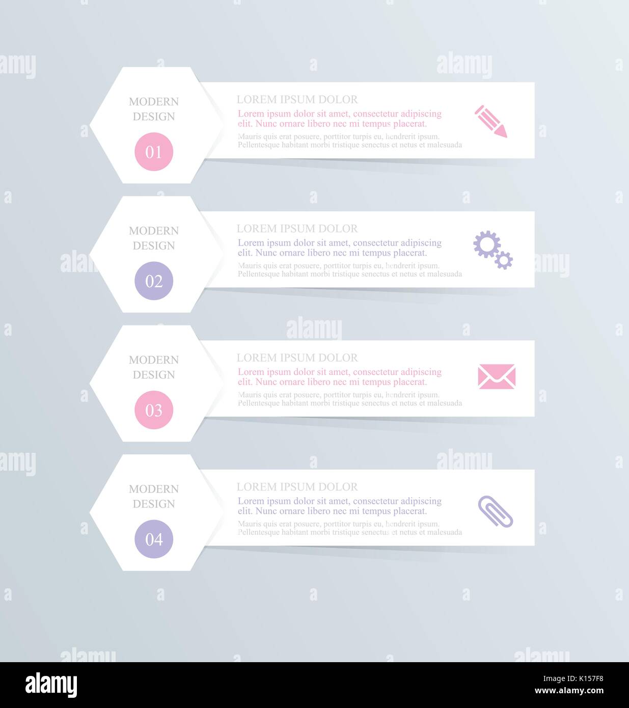 Modern inforgraphic template. Can be used for banners, website ...