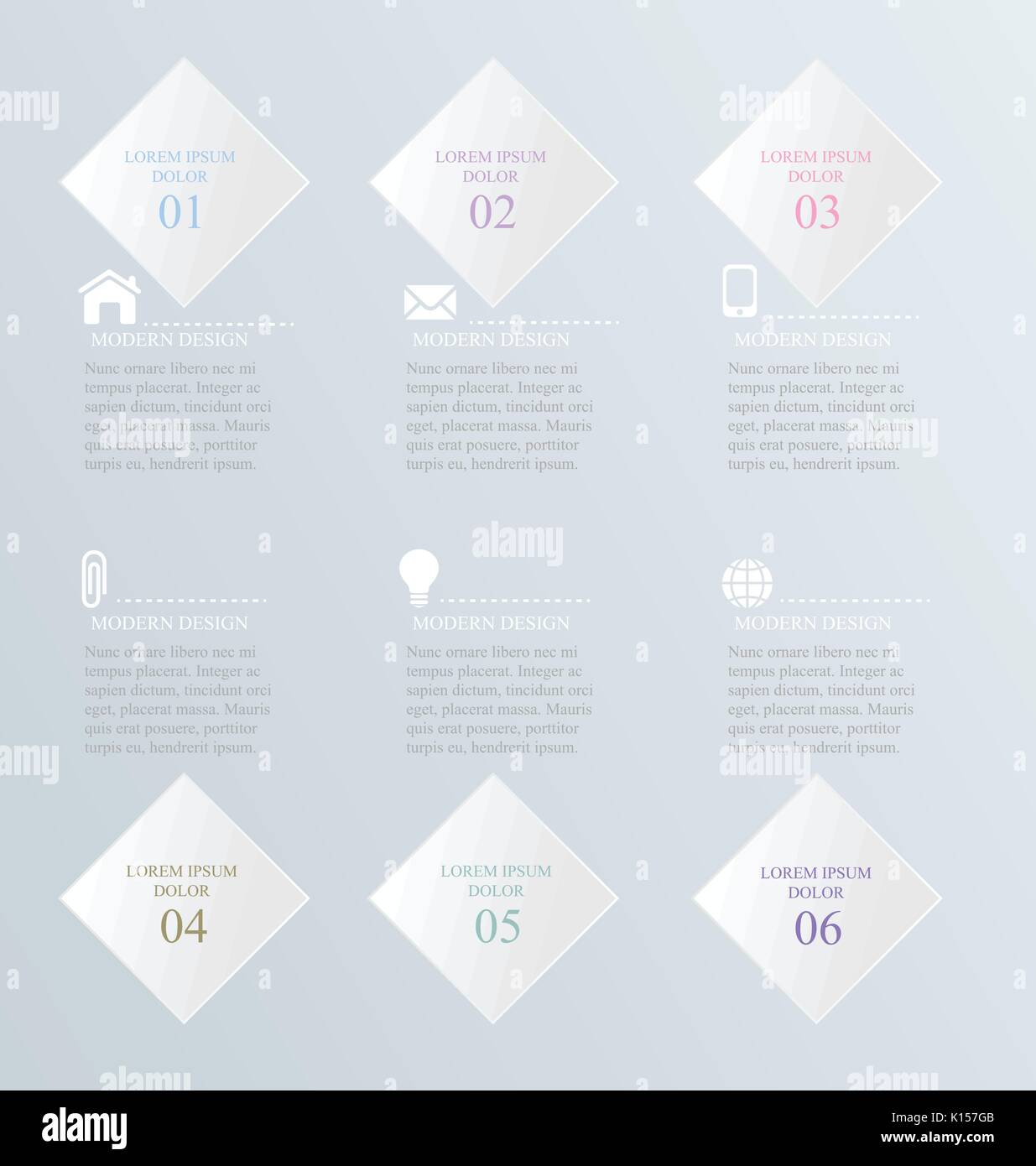 Modern inforgraphic template. Can be used for banners, website ...