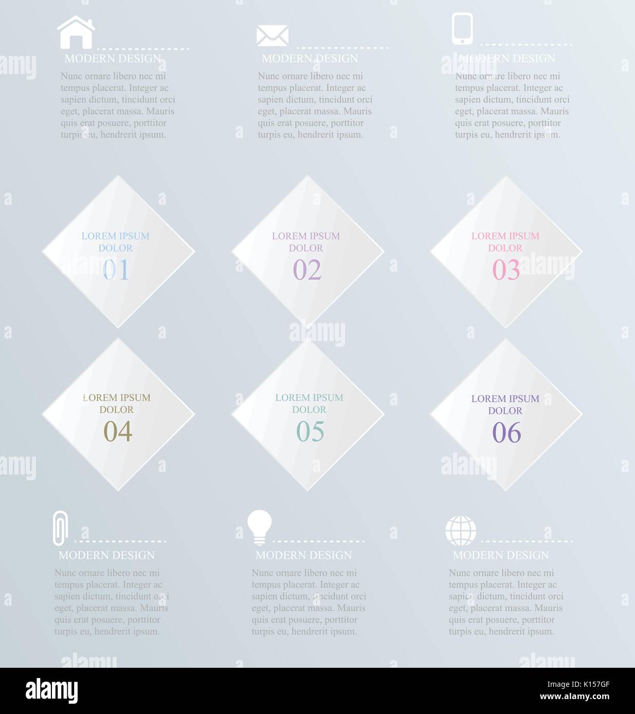 Modern inforgraphics template. Can be used for banners, website ...