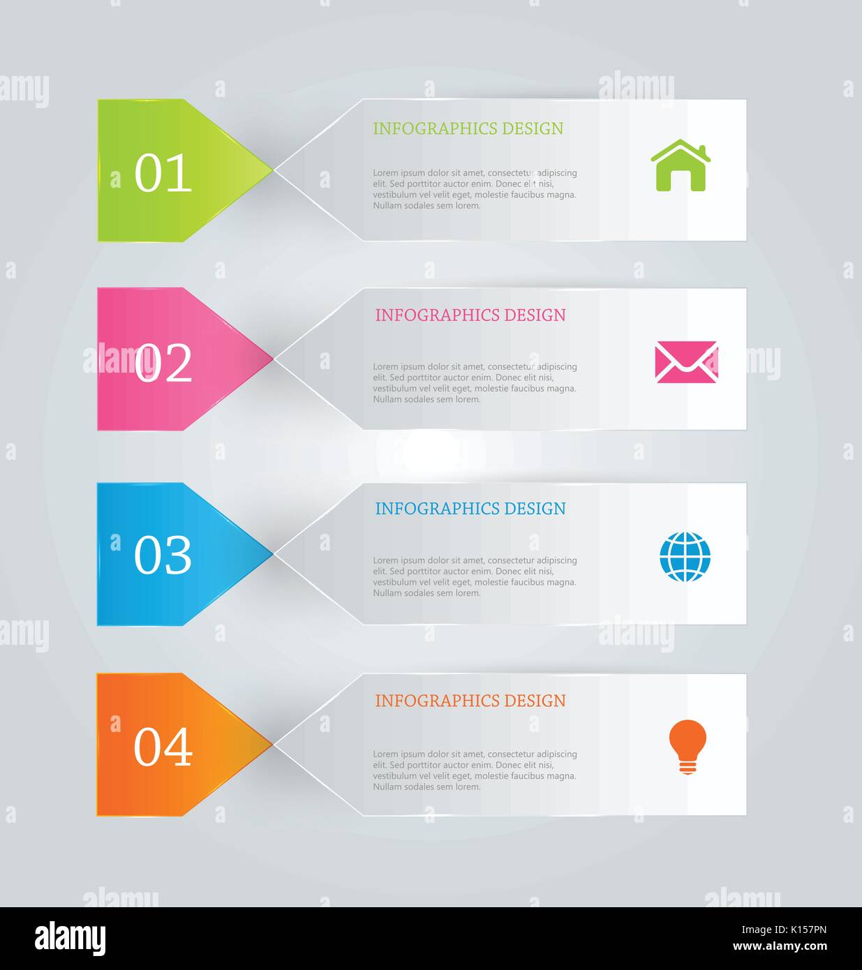 Modern inforgraphics template for banners, website templates and ...