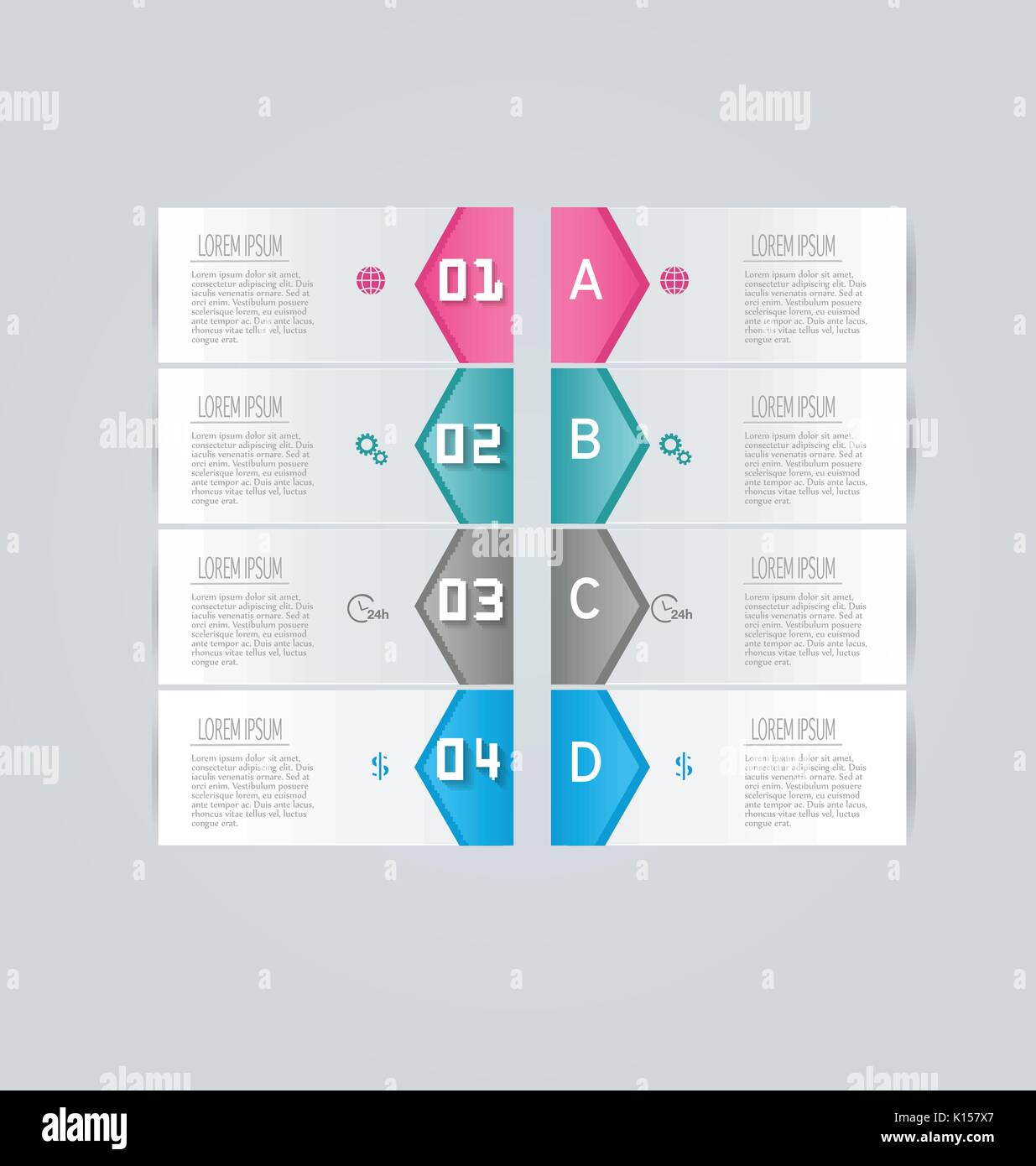 Modern inforgraphics template for banners, website templates and ...