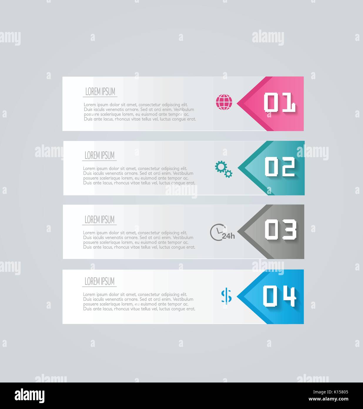 Modern inforgraphics template for banners, website templates and ...