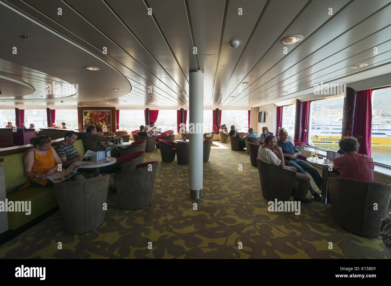 Ferry interior hi-res stock photography and images - Alamy