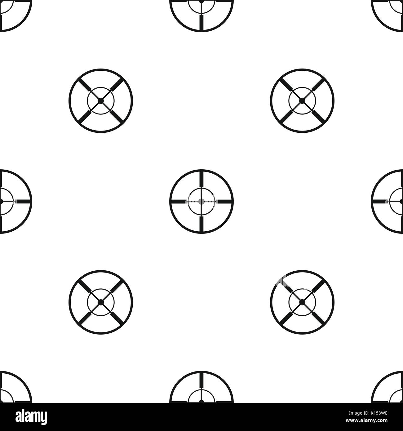 Aim pattern seamless black Stock Vector Image & Art - Alamy