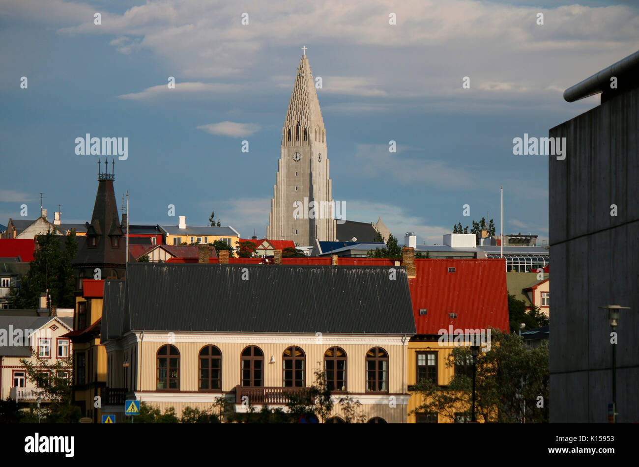 Hallgrimskirkja (Hallgrimskirche), Reykjavik, Island Stock Photo - Alamy