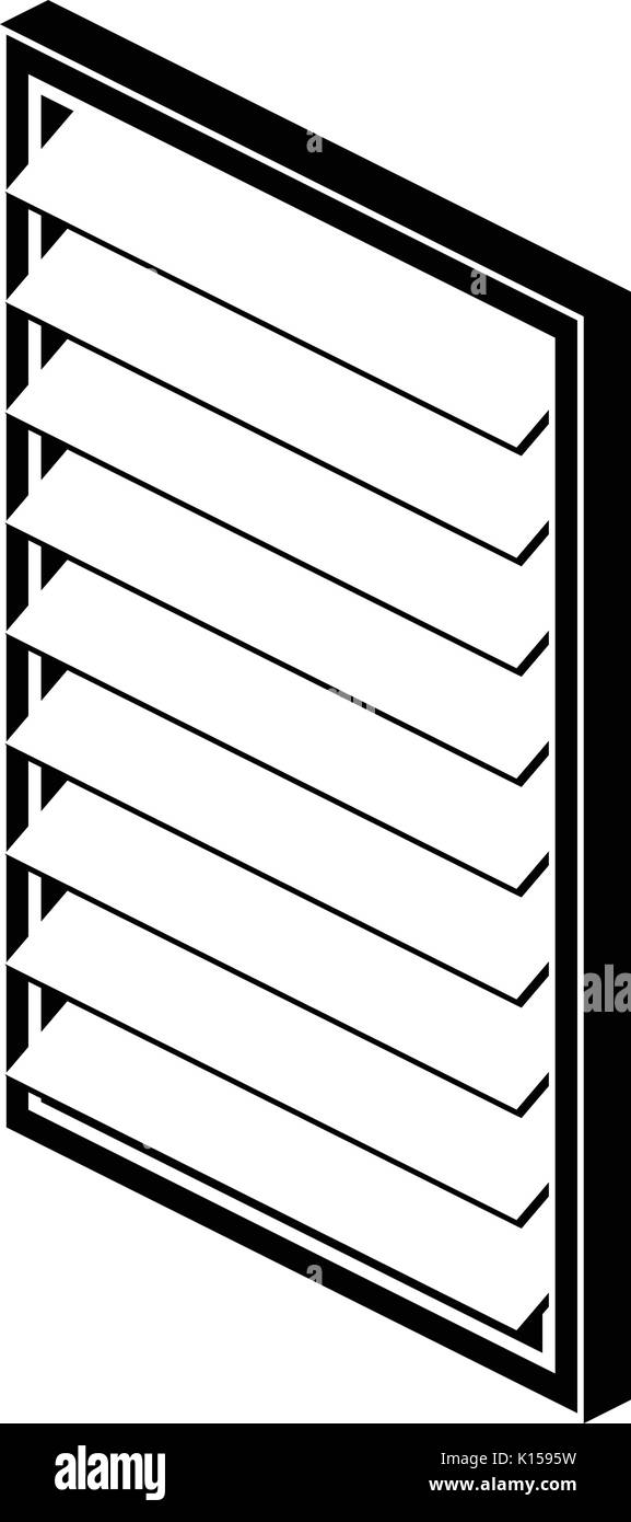 Rectangular window frame icon, simple black style Stock Vector Image ...