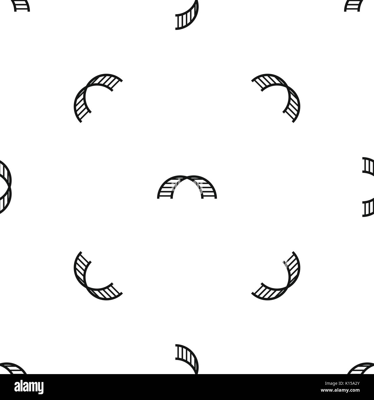 Climbing stairs pattern seamless black Stock Vector Image & Art - Alamy