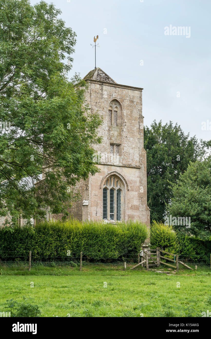 All Saints Church,Norman Church,Alton Priors,Devizes,England Stock ...