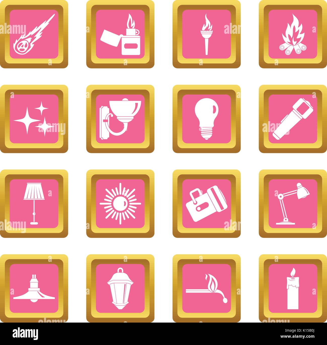 Lighting Matches Stock Vector Images - Alamy