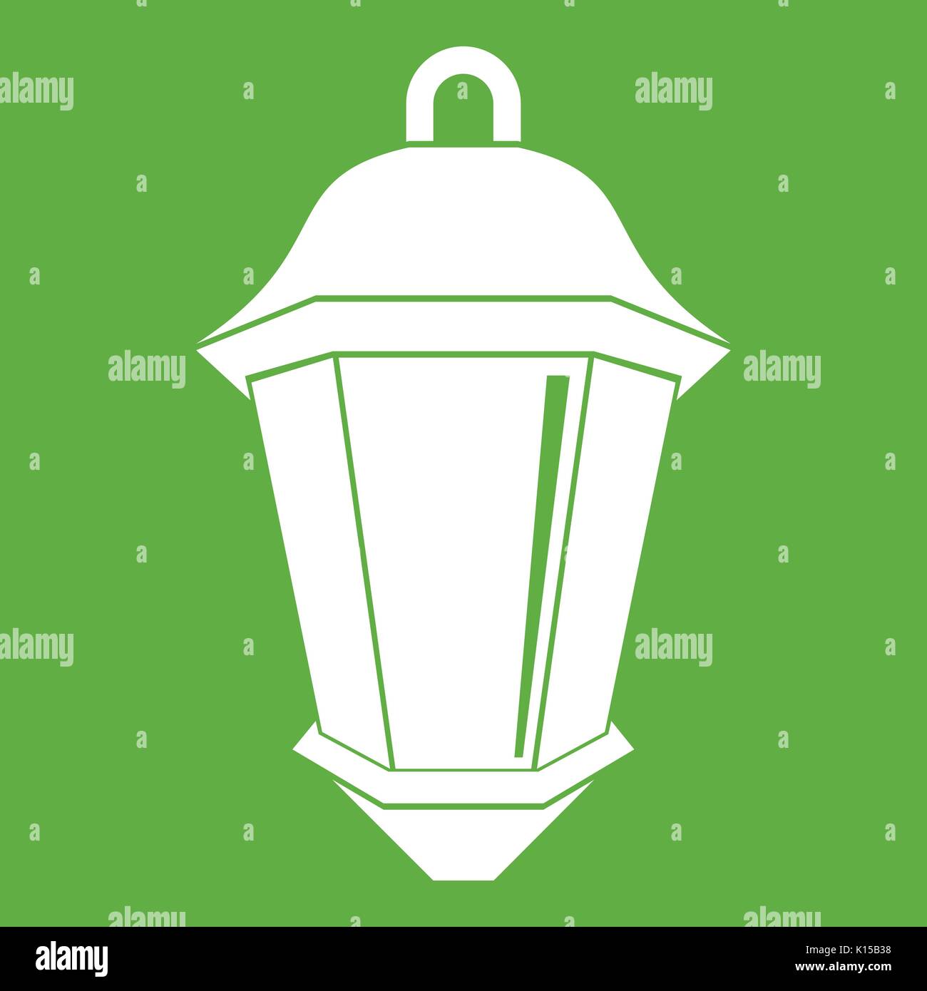 Green streetlight Stock Vector Images - Alamy