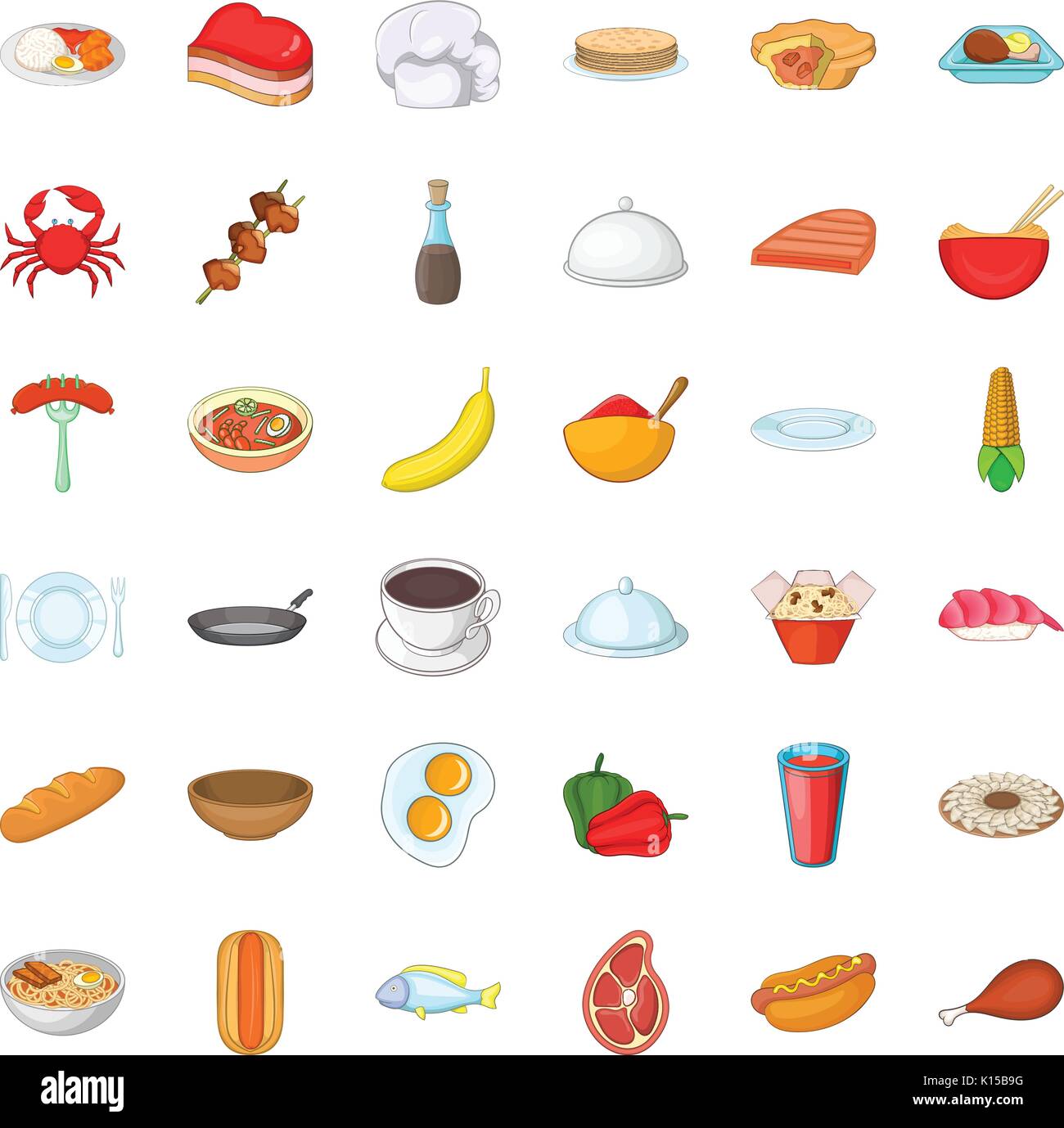 Chef wine icon cartoon Cut Out Stock Images & Pictures - Alamy