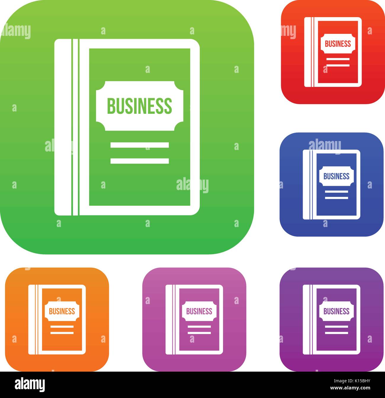 Business book set collection Stock Vector Image & Art - Alamy