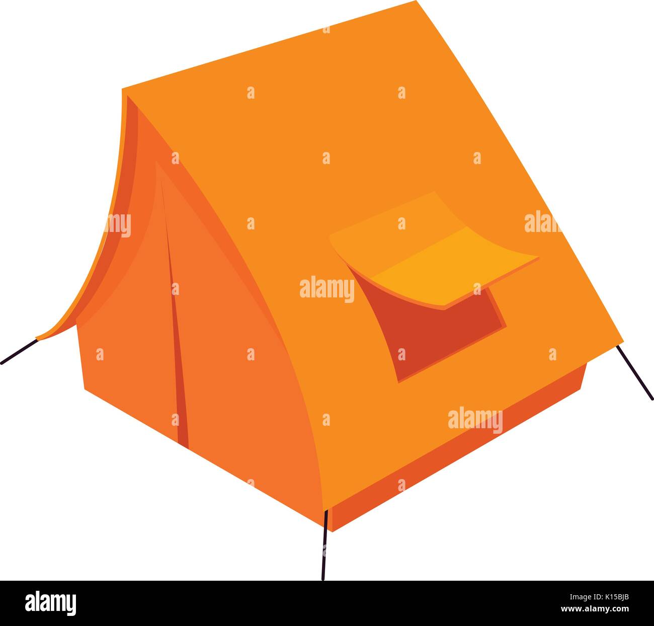 Tent icon, isometric 3d style Stock Vector Image & Art - Alamy